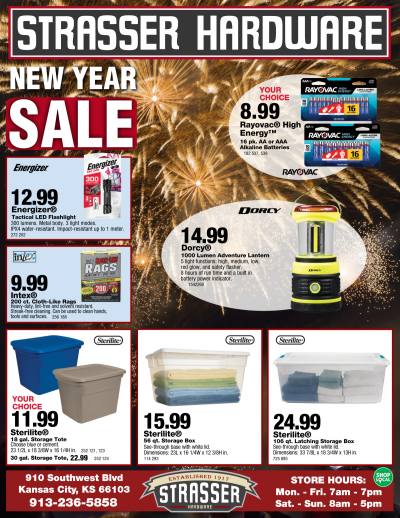 Strasser Hardware Commercial Industrial Supply - Sales