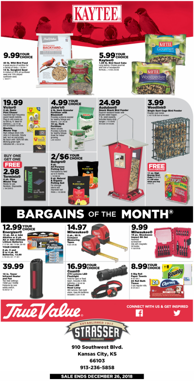 Strasser Hardware Commercial Industrial Supply - Sales